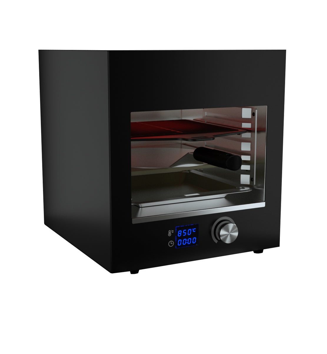 Electric 1800w 800 degree High Temperature Grill Beef Steak Pizza Make