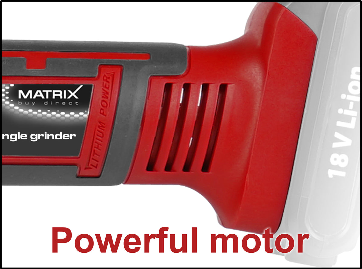 Angle Grinder Cordless | MATRIX Tools Australia